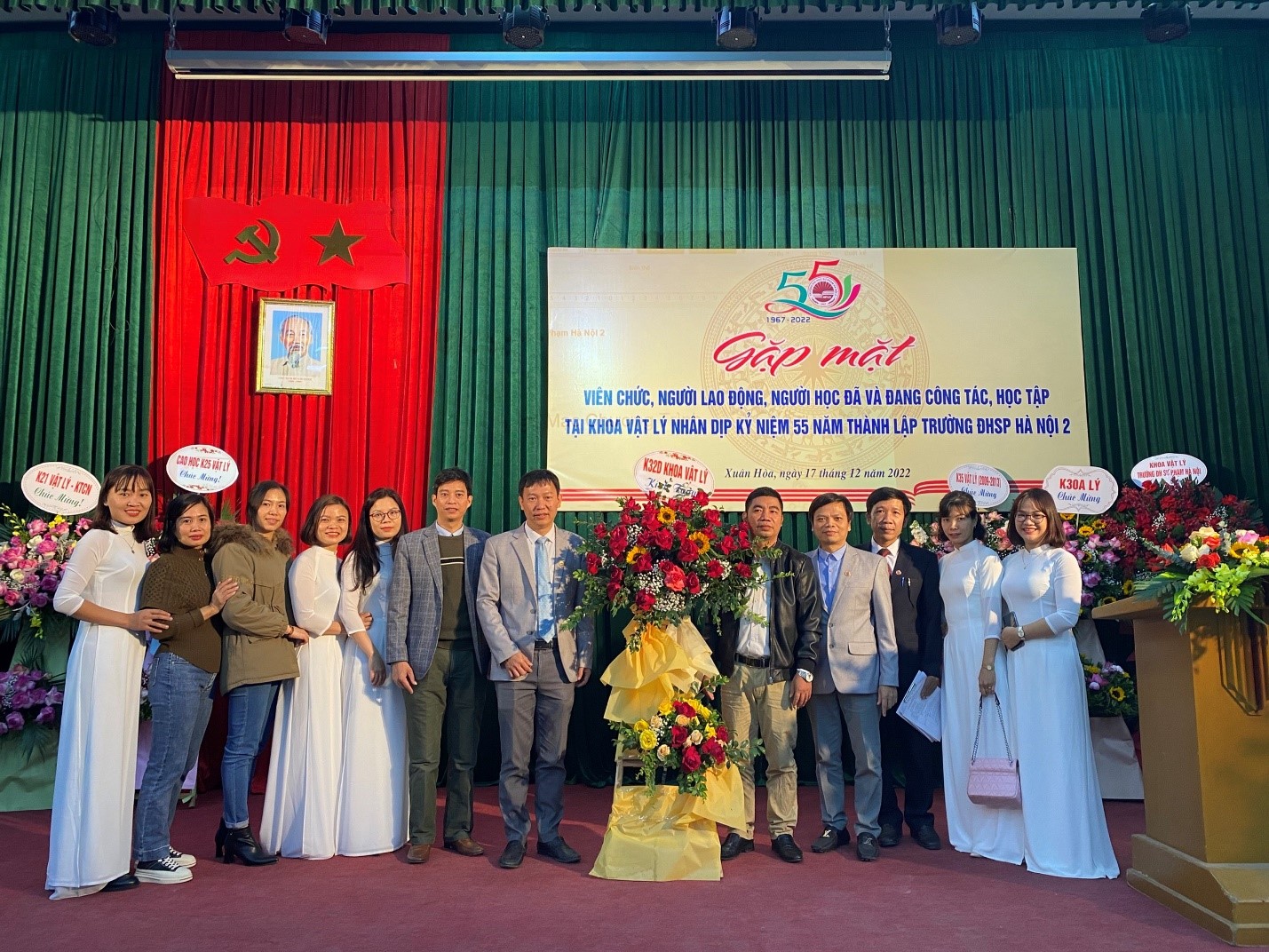 KỶ NIỆM 55 NĂM THÀNH LẬP KHOA VẬT LÝ – TRƯỜNG ĐHSP HÀ NỘI 2